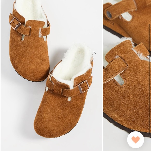 Birkenstock | Shoes | Birkenstock Boston Shearling Clogs | Poshmark